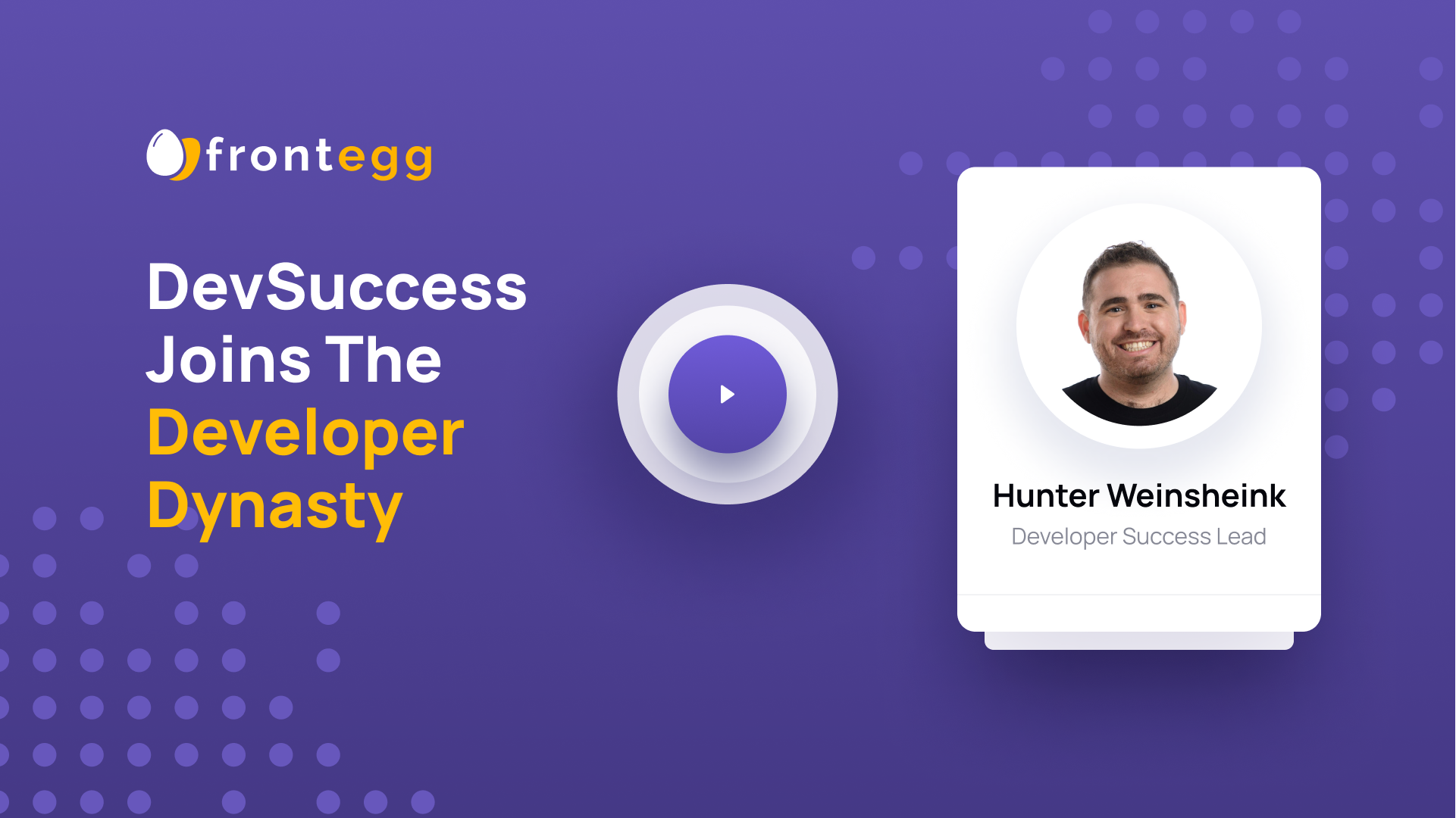 DevSuccess Joins the Developer Dynasty | Frontegg