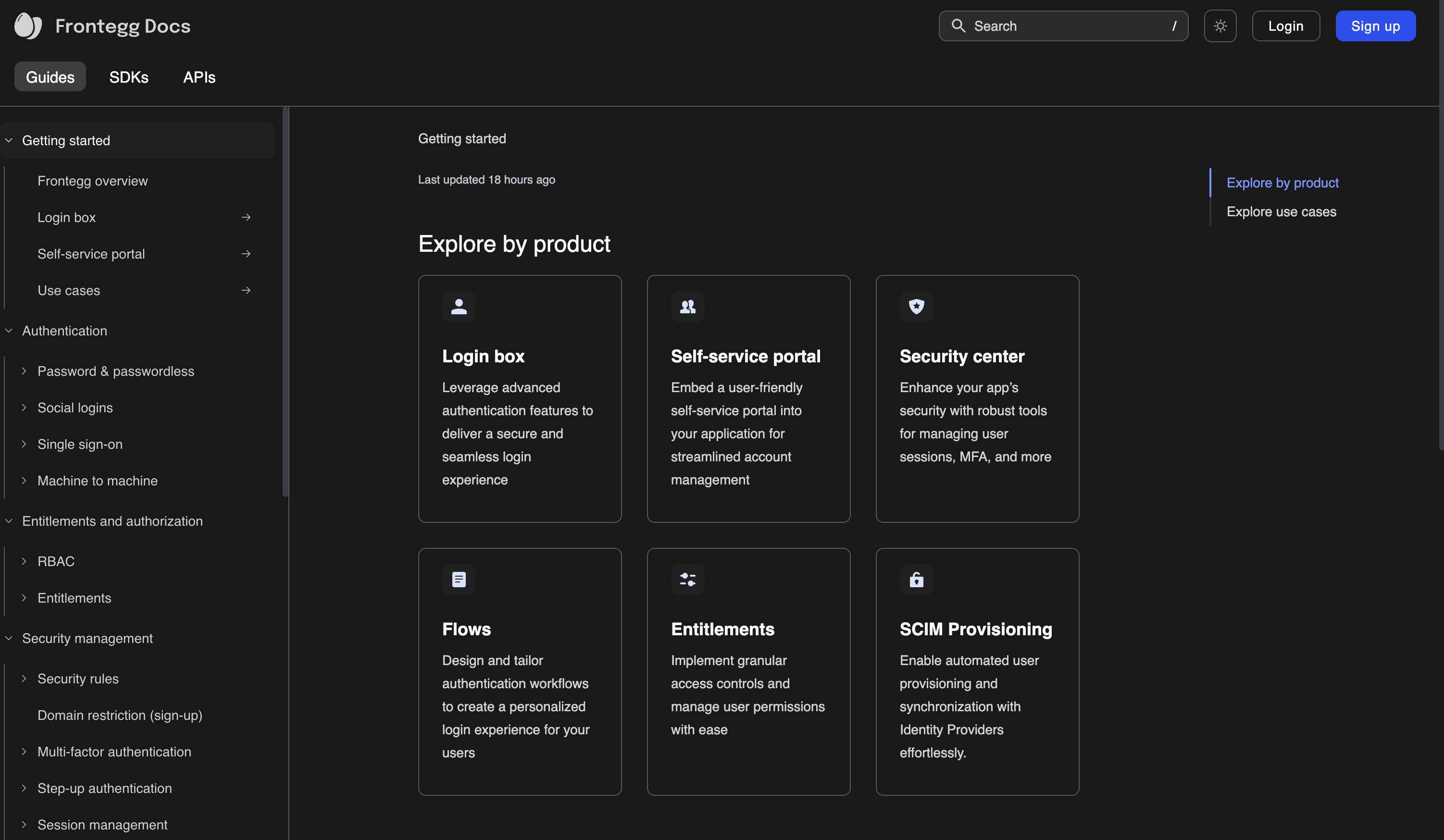 Just Hatched! Frontegg's Revamped Documentation UI